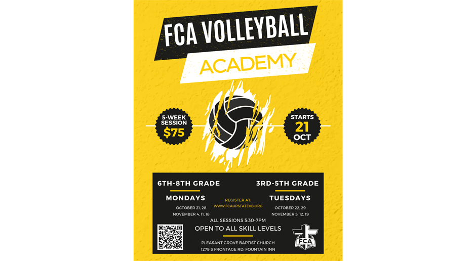 FCA Upstate Volleyball > Home